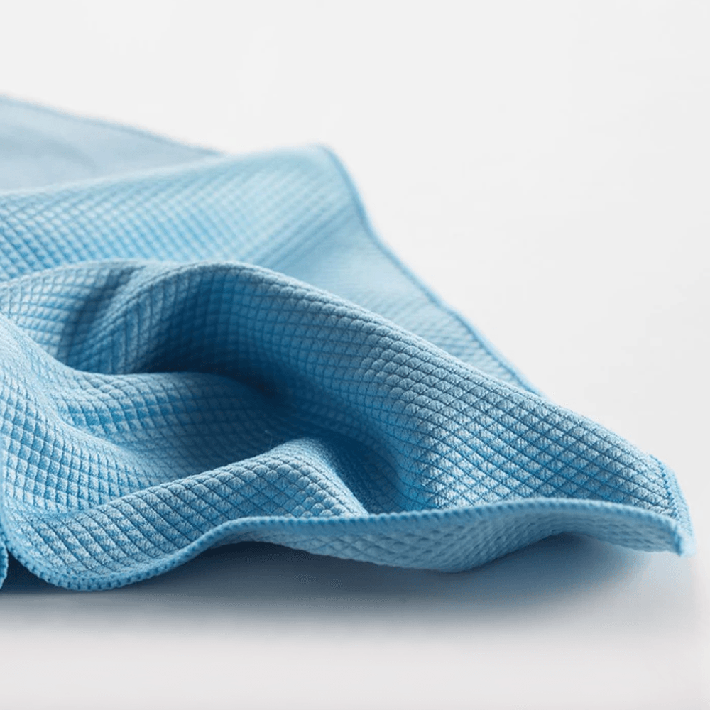 Blue Fishscale Microfiber Cloth - 16" X 24" — The Rag Factory