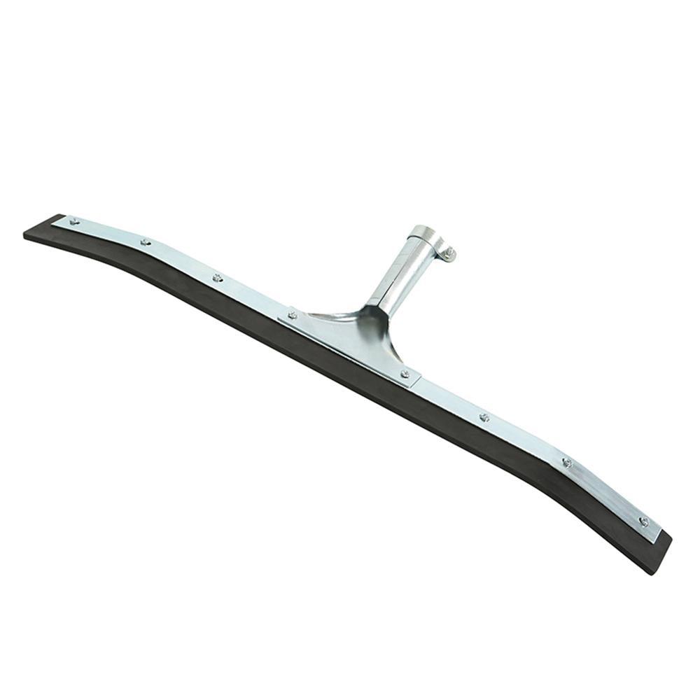 24" Curved Squeegee Black Rubber — The Rag Factory