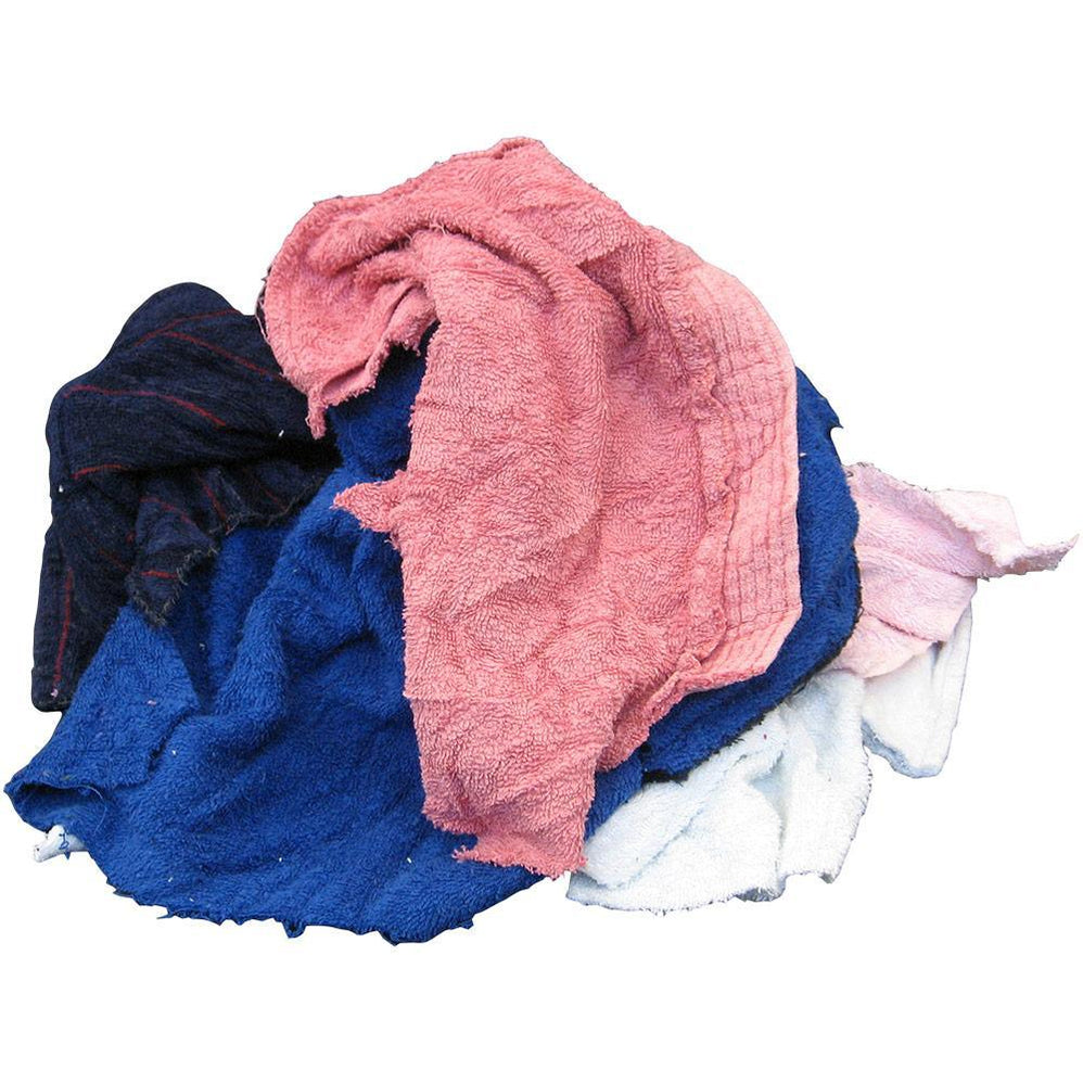Buy Reclaimed Coloured Rags Online - The Rag Factory