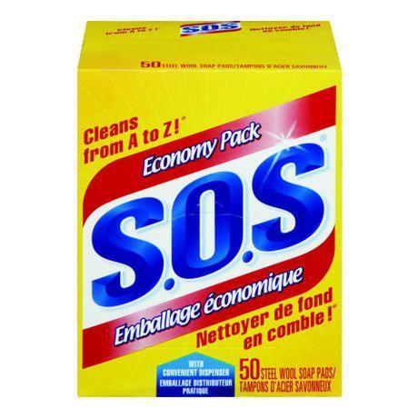 SOS Soap Pads - 50 box — The Rag Factory